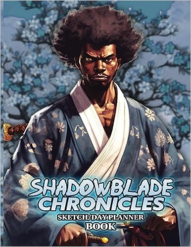 Shadowblade Chronicles: Sketch Day Planner Book – For Us Books